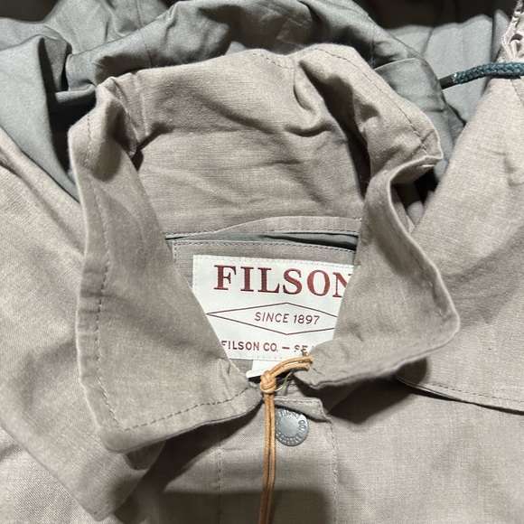 Filson | Jackets & Coats | Nwt Filson Womens Moorcroft Jacket Gray Zip ...